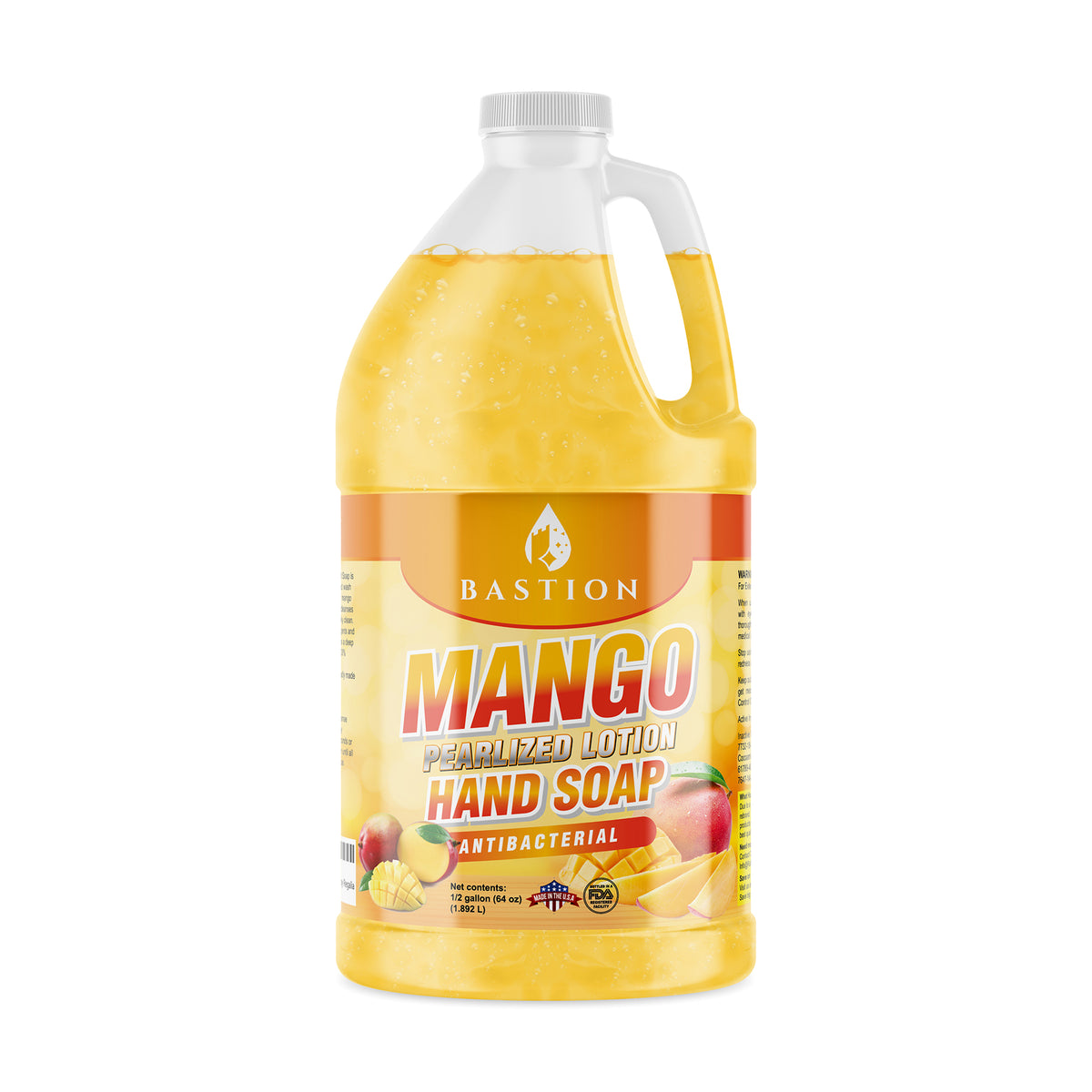 Mango Antibacterial Hand Soap - Tropical Mango Scent | Bastions ...