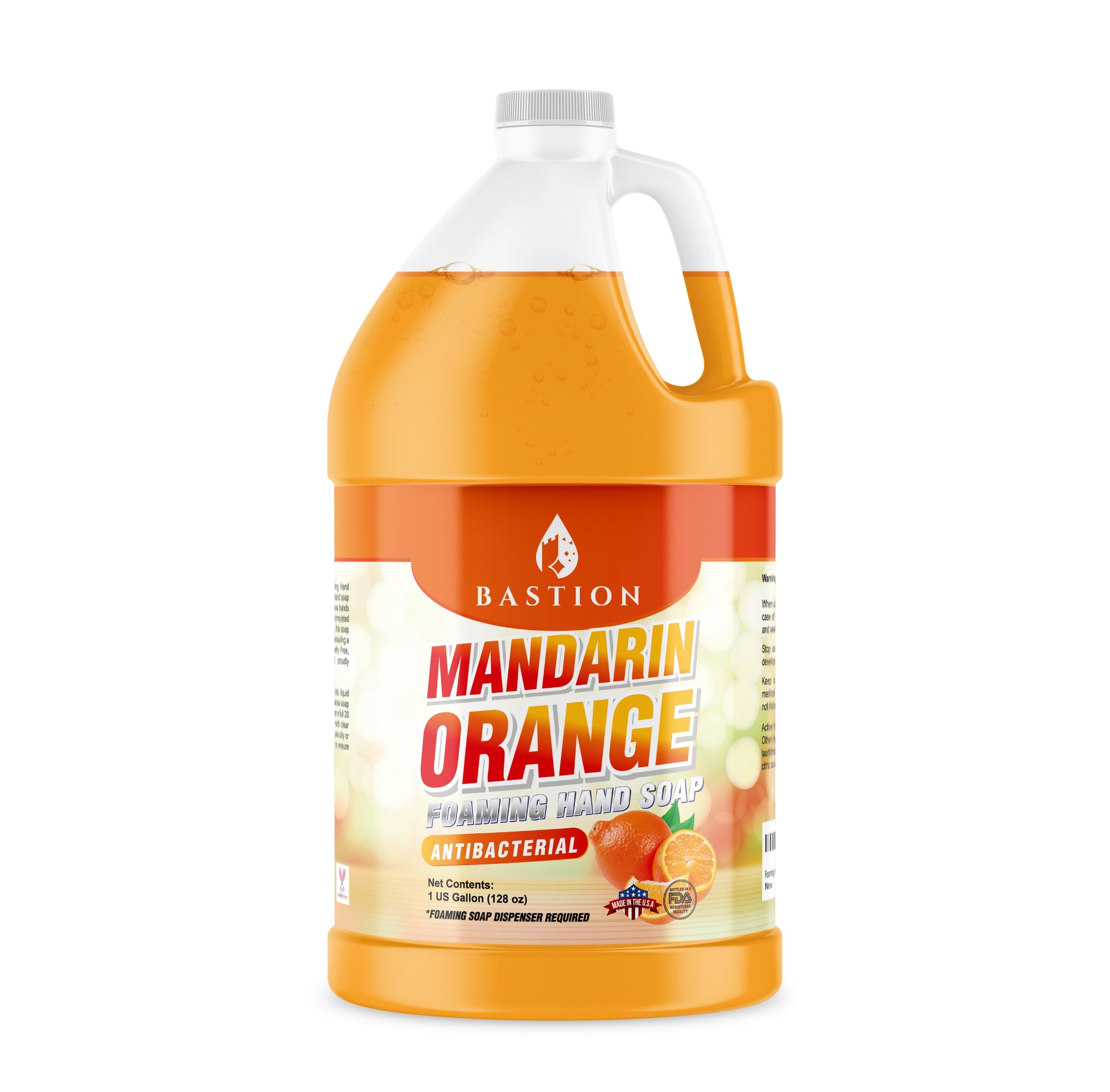 Mandarin Orange Foaming Antibacterial Hand Soap | Liquid hand wash ...